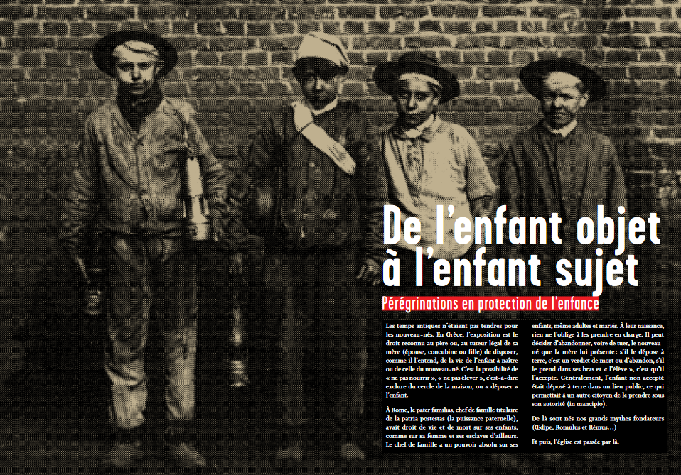 Revue n°2 Enfance Majuscule : « De l’enfant objet à l’enfant sujet ...